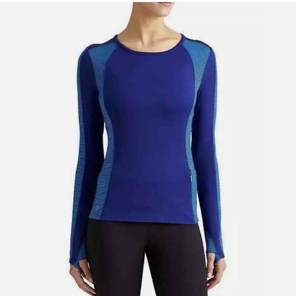 Athleta | Tops | Athleta Spotlight Long Sleeve Reflective Top | Poshmark